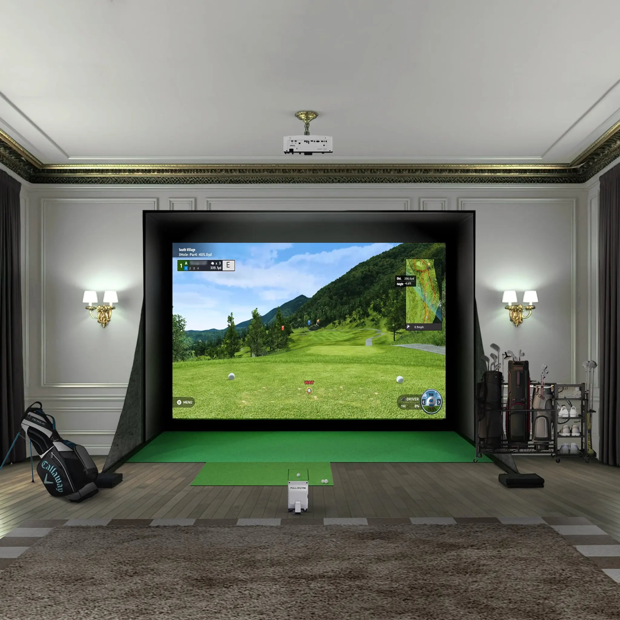 Full Swing DIY Golf Simulator Performance Package – My Golf Direct